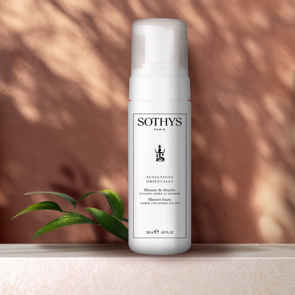 Shower foam - Amber and myrrh escape – Sothys USA Store